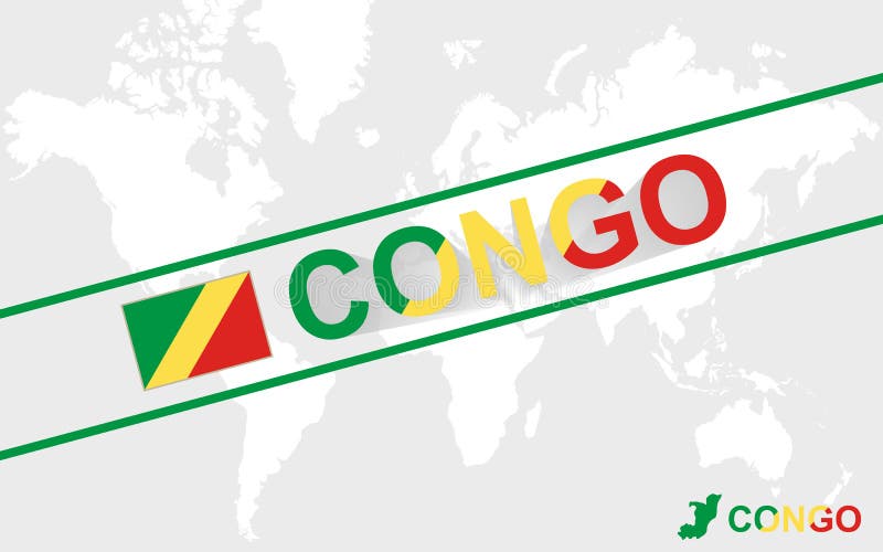 Word Congo Map Background Stock Illustrations – 37 Word Congo Map ...
