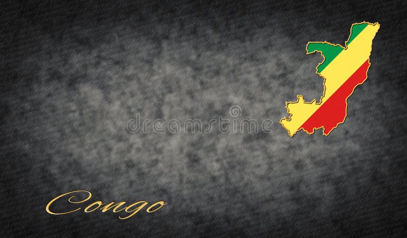 Congo Symbols, Map of Congo Stock Illustration - Illustration of ...