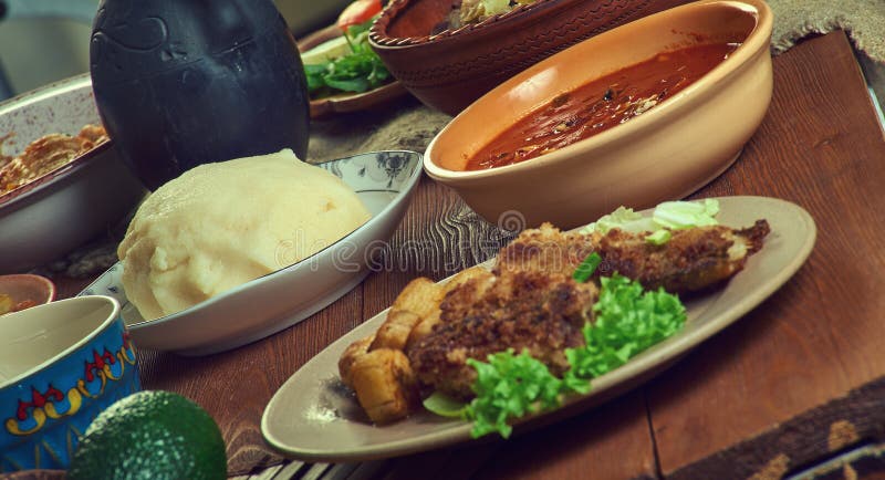 Congolese African cuisine stock photo. Image of congolese - 165182052