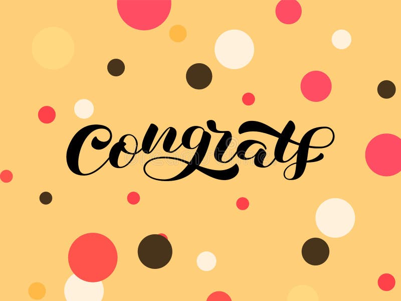 Orange Congrats Stock Illustrations – 253 Orange Congrats Stock ...