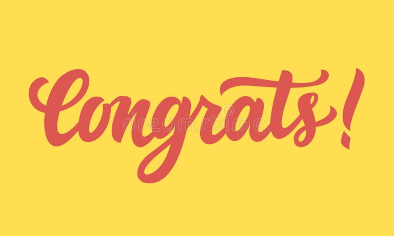 Congrats Ilustraciones Stock, Vectores, Y Clipart – (25,489 ...