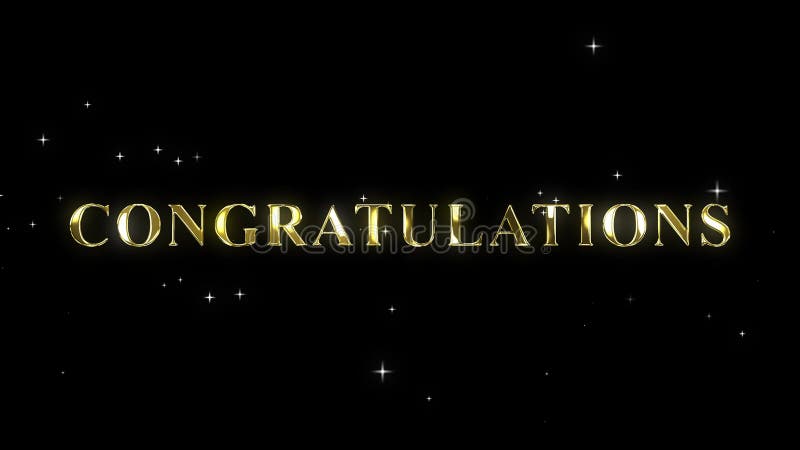 Congratulation Gold Animated Greeting Congratulation Gold with ...