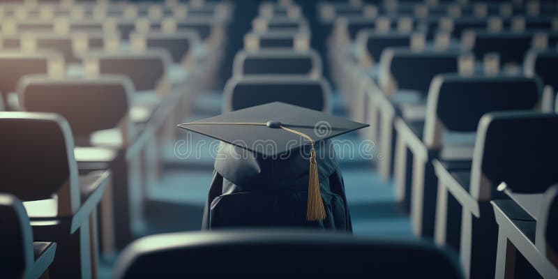 Congratulation with the Graduation Caps, Graduation Day Concept ...