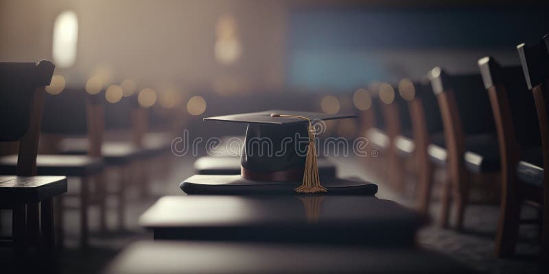 Congratulation with the Graduation Caps, Graduation Day Concept ...