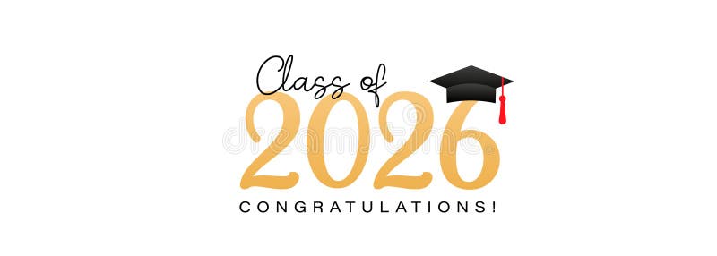 Congratulations Class of 2026 Graduation Quotes Typography Background ...