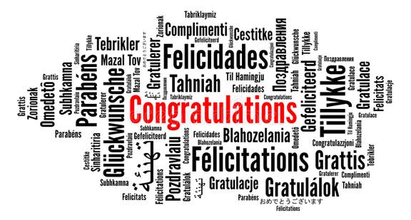 Congratulations Languages Stock Illustrations – 364 Congratulations ...