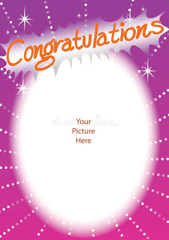 Congratulations Frame Stock Illustrations – 48,520 Congratulations ...