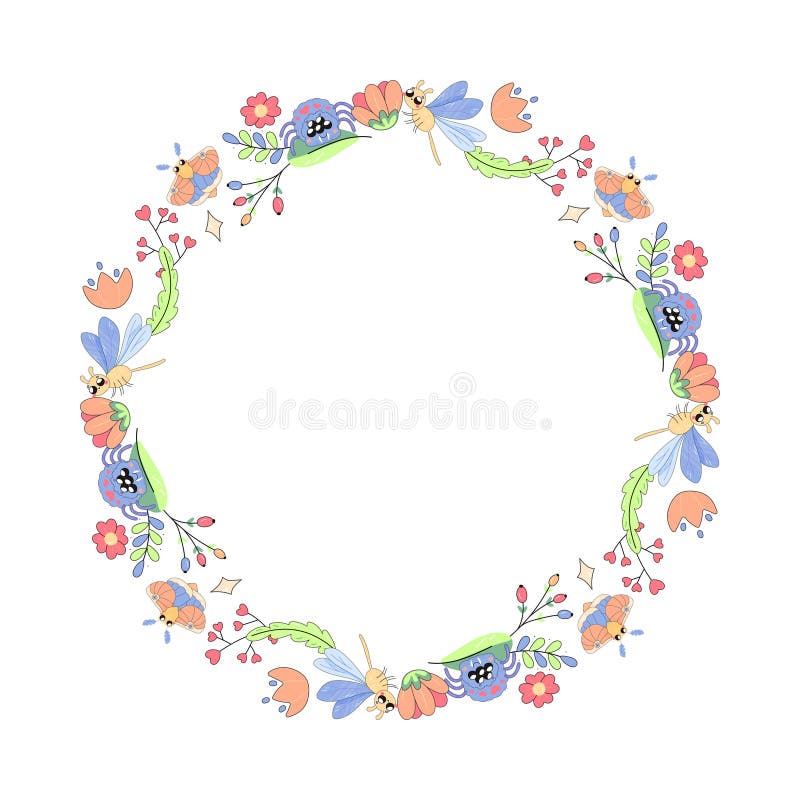 Congratulations Frame, with Flowers, Plants and Maple Moth, Butterfly ...