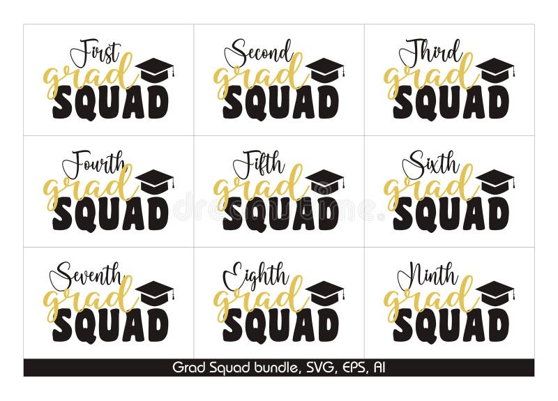 Congratulations Graduates Class of Greeting Card Vector Stock Vector ...