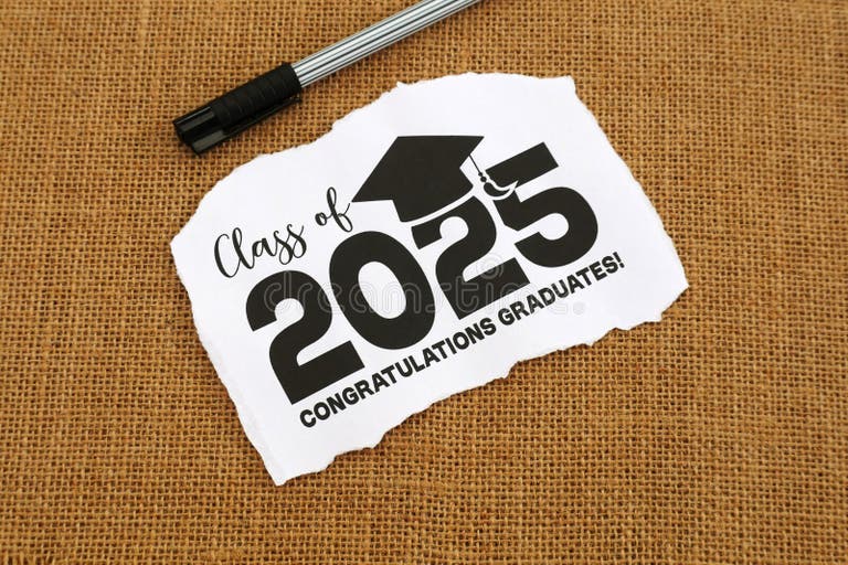 Congratulations Class Graduation Ceremony Graduates 2025 Stock Photos ...