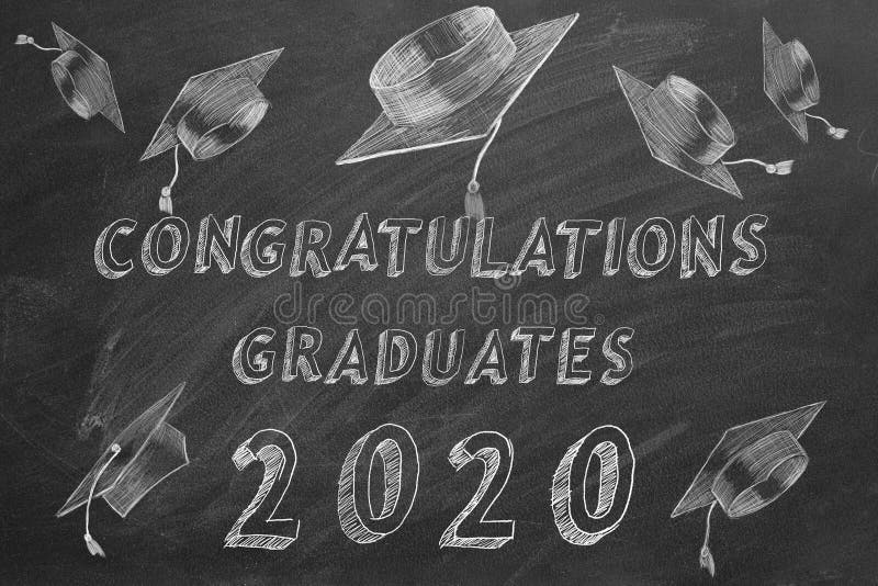 Graduate 2020 stock illustration. Illustration of diploma - 175939557