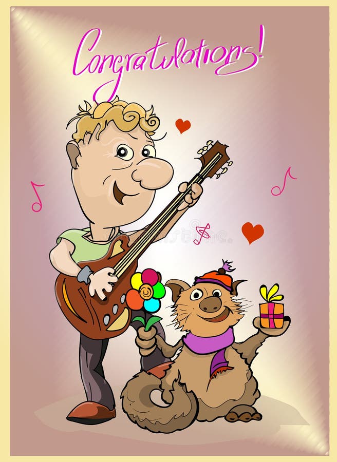 Congratulations! stock vector. Illustration of mood, celebration - 50407290