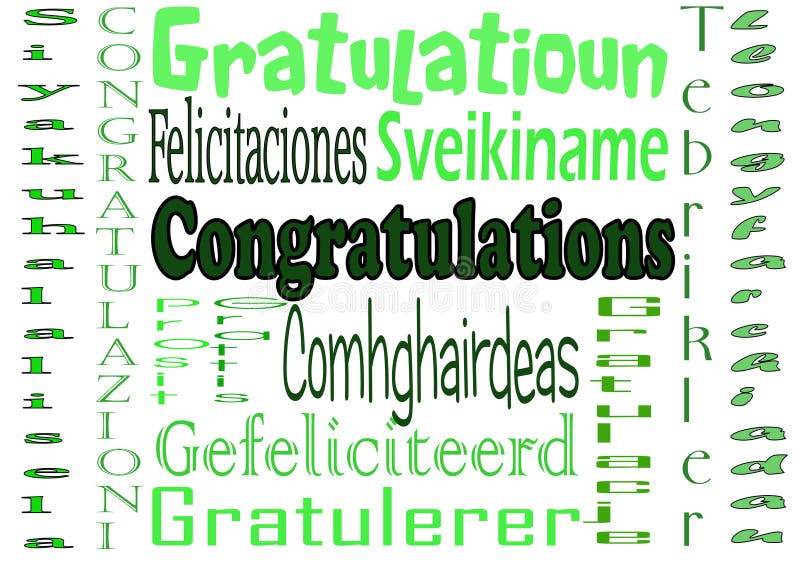 Congratulations stock illustration. Illustration of congratulations ...