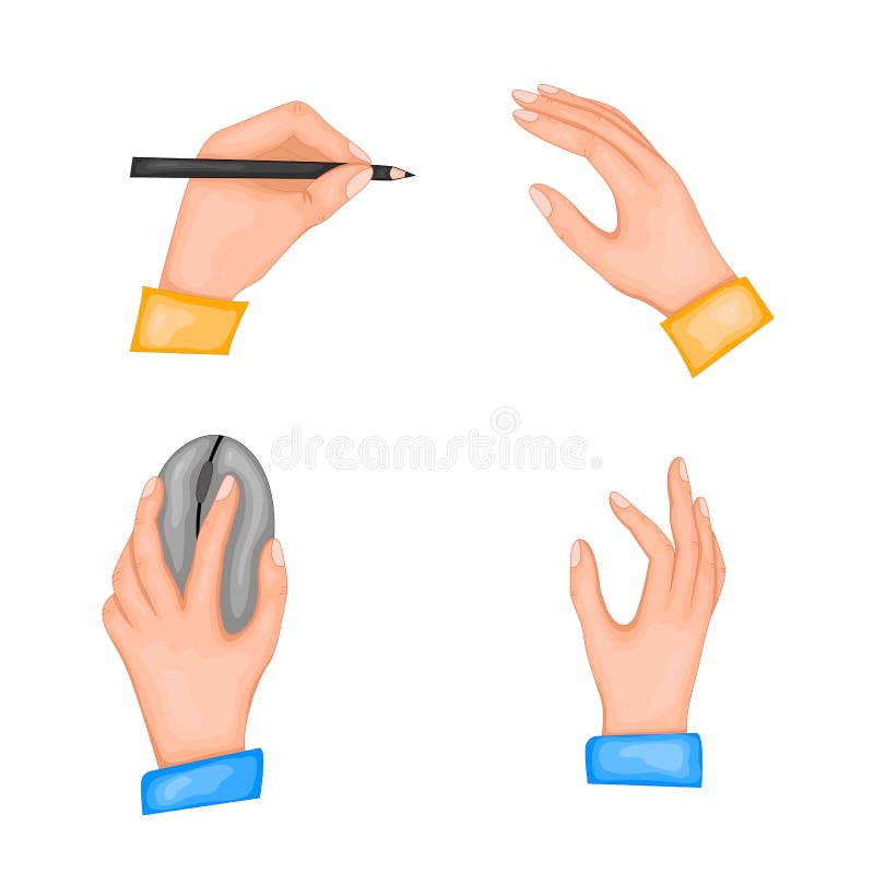 Congratulations on the International Day of Lefties. Illustration of ...