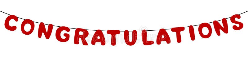 Happy Birthday Hanging Decorative Letters Stock Vector - Illustration ...