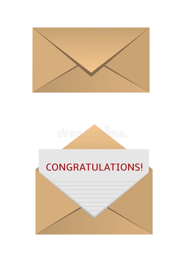 Congratulations stock vector. Illustration of isolated - 57579582