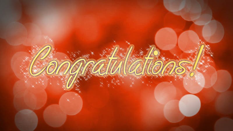 Congratulations Message on Romantic Background, Anniversary, Wedding ...