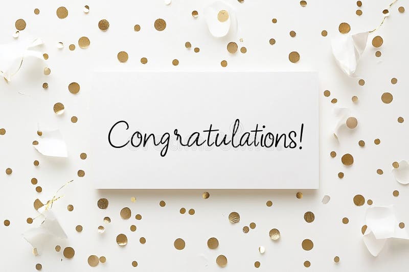 Congratulations Gold Text Stock Illustrations – 10,415 Congratulations ...