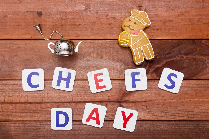 Congratulations To the Cook Stock Image - Image of kitchen, senior ...