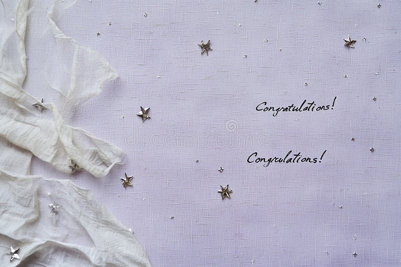 Congratulations Script with Decorative Underline Stock Vector ...