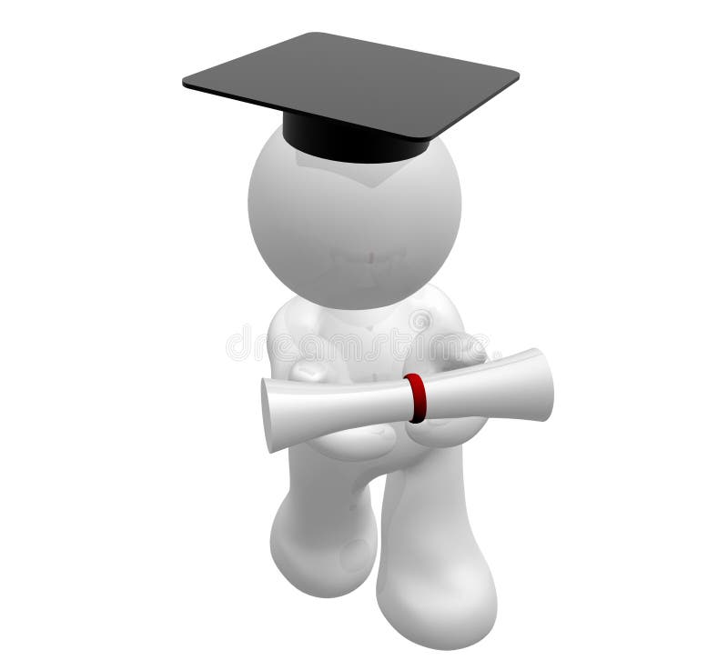 Congratulations on Your Graduation Stock Illustration - Illustration of ...