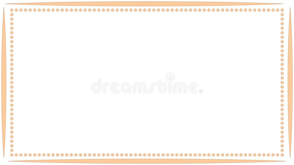 Congratulatory Text Box Frame with Dotted Lines Stock Vector ...
