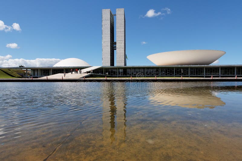 Congress in Brasilia Capital of Brazil Editorial Stock Image - Image of ...