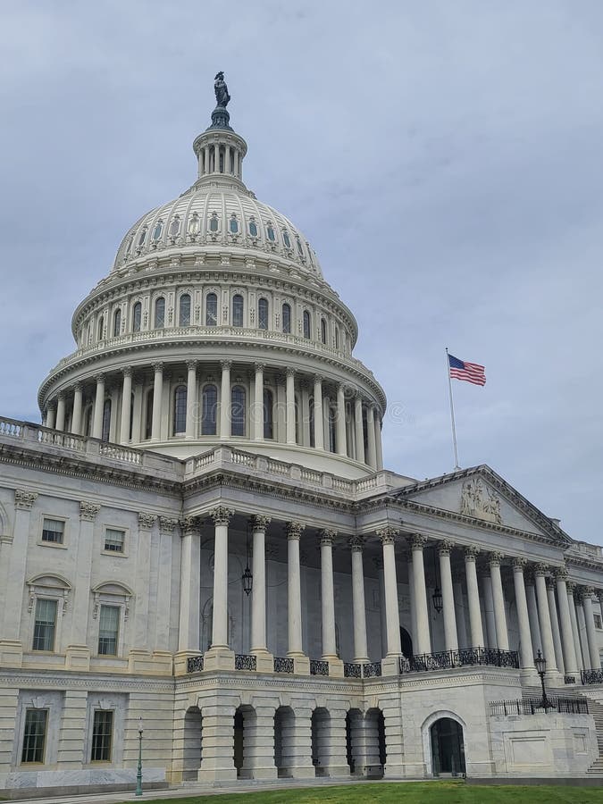 The Congress Building in Washington DC Stock Image - Image of historic ...