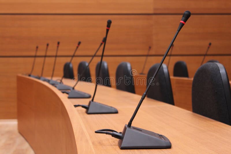 City Council Chambers and Courthouse Stock Image - Image of assembly ...