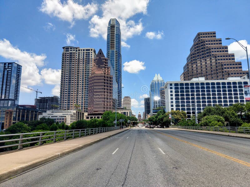 Downtown Austin Texas editorial photography. Image of american - 117536827