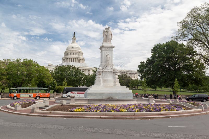 Congress Washington editorial stock photo. Image of sculpture - 53319383