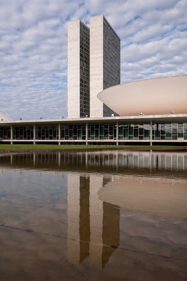 Congresso Nacional Brasileiro Imagem de Stock Editorial - Imagem de ...