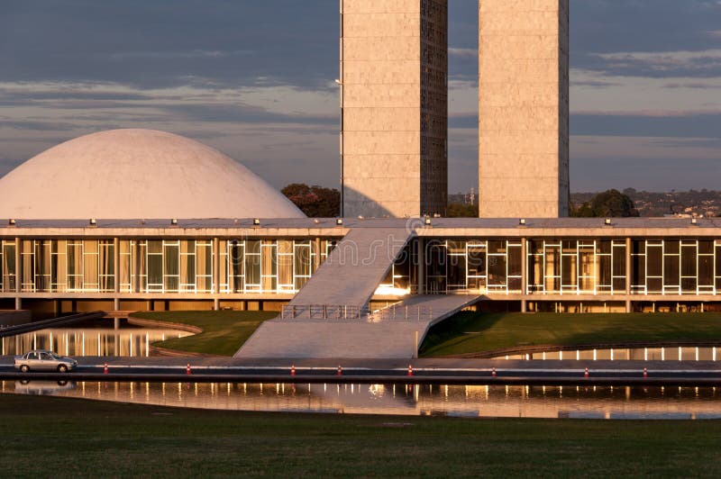Congresso Nacional Brasileiro Foto de Stock Editorial - Imagem de ...