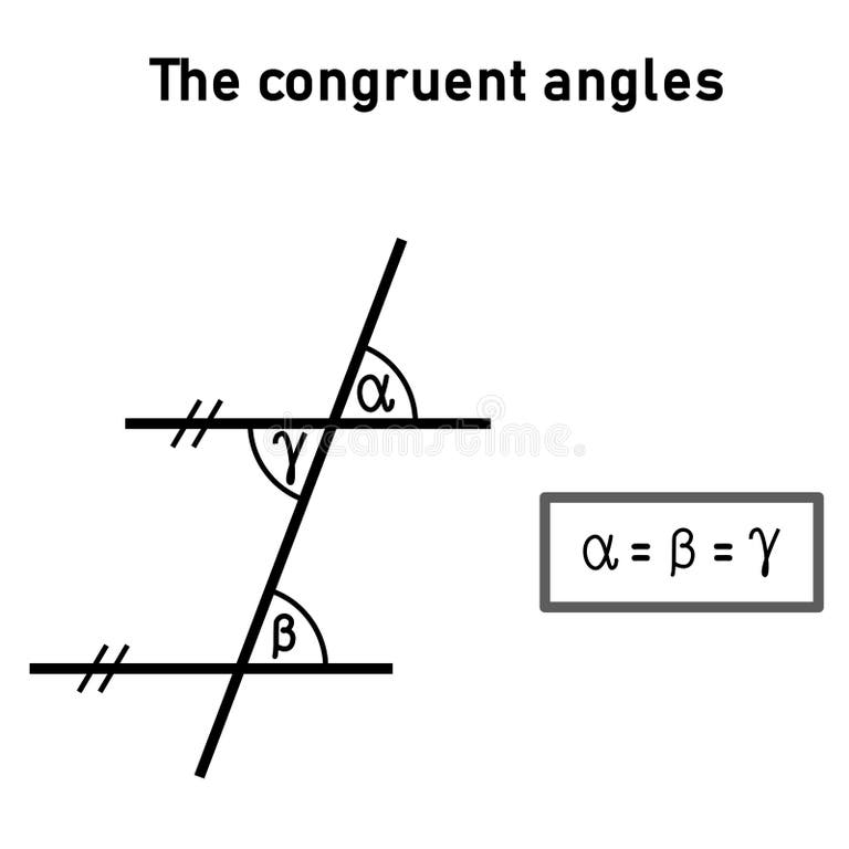 Congruent Angles Stock Illustrations – 81 Congruent Angles Stock ...