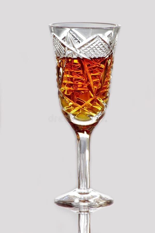 Conhaque foto de stock. Imagem de cristal, bêbedo, transparente - 653618
