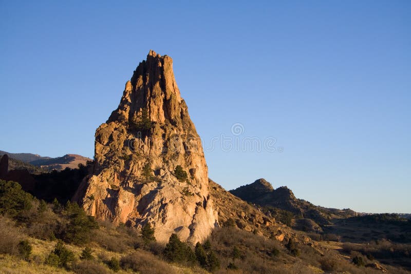 Conical Rock Formation Picture. Image: 1642697