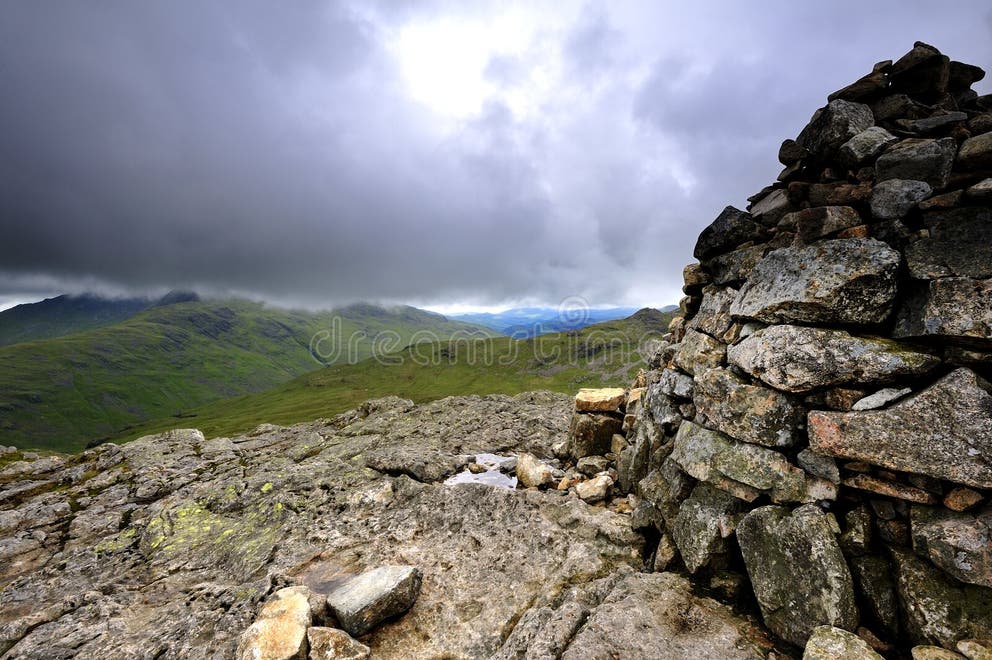 Coniston Fells stock photo. Image of walkway, valley - 31923242