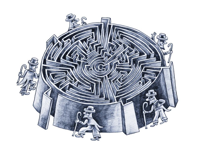 Conjecture ! Quelle Manière Est Correcte ? Illustration Stock ...