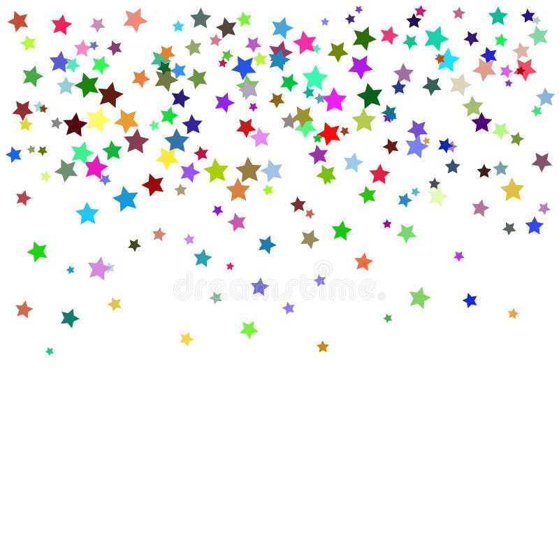 Conjunto De Estrellas Coloridas Ilustración del Vector - Ilustración de ...