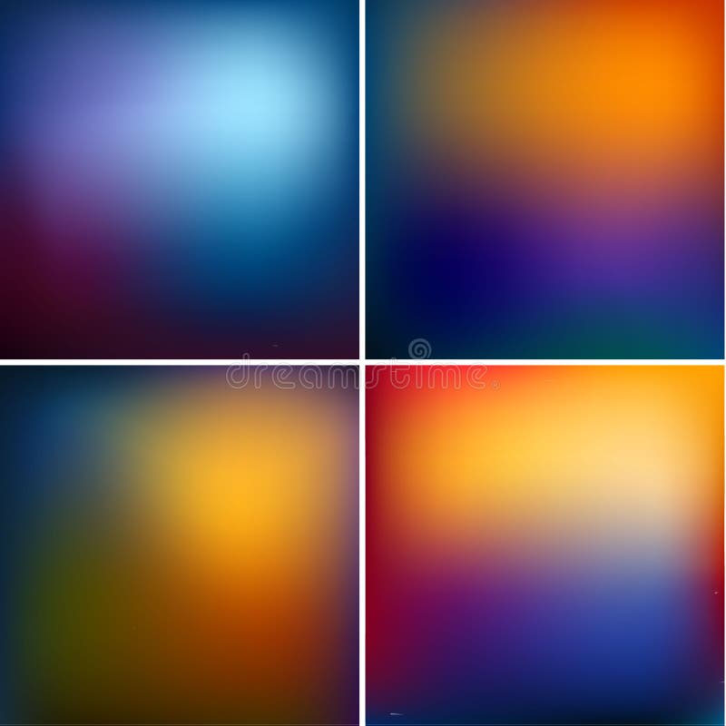 Conjunto De Fondo De Color Liso Stock de ilustración - Ilustración de ...