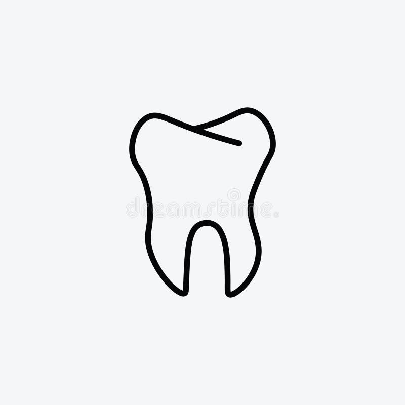 Conjunto De Iconos Del Vector De Dientes Ilustración del Vector ...