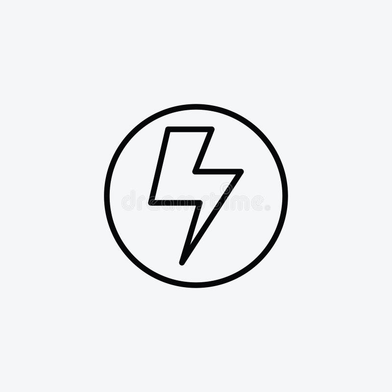 Conjunto De Iconos Del Vector De Flash Ilustración del Vector ...