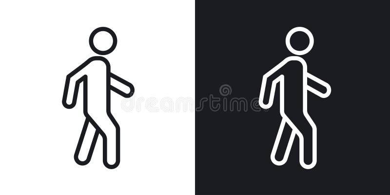 Conjunto De Iconos Del Vector De Marcha Ilustración del Vector ...