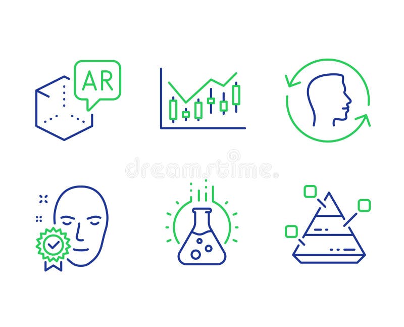 Conjunto De Iconos De Face Id, Financial Diagram Y Chemistry Lab ... Conjunto De Iconos De Face Id, Financial Diagram Y Chemistry Lab ...