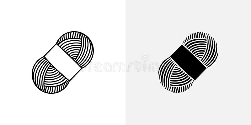 Conjunto De Iconos De Vecor De Hilo Ilustración del Vector ...