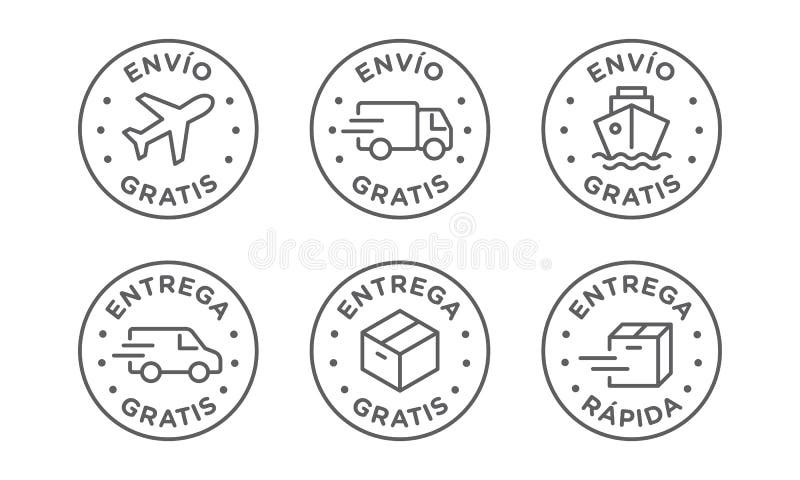 Envio Gratis Stock Illustrations – 17 Envio Gratis Stock Illustrations ...