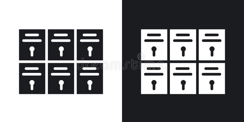 Conjunto De Iconos De Vectores Ilustración del Vector - Ilustración de ...