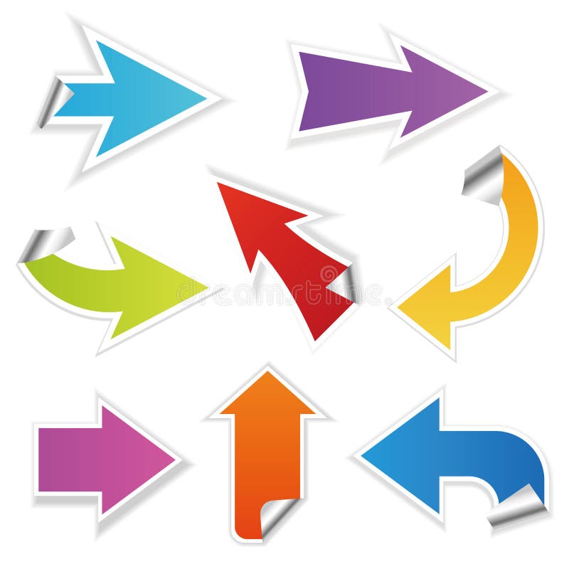 Flecha Torcida Ilustraciones Stock, Vectores, Y Clipart – (1,285,937 ...