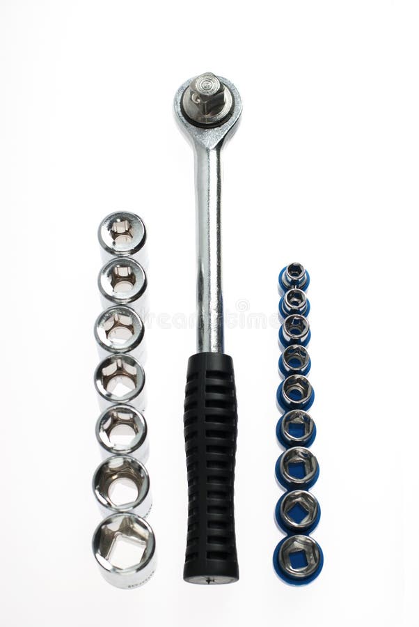 Conjunto De La Llave De Torque Imagen de archivo - Imagen de arreglo ...