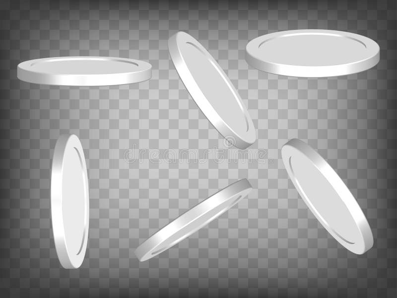 Conjunto De Proyecciones De Perspectiva 3d Token Sobre Fondo ... Conjunto De Proyecciones De Perspectiva 3d Token Sobre Fondo ...